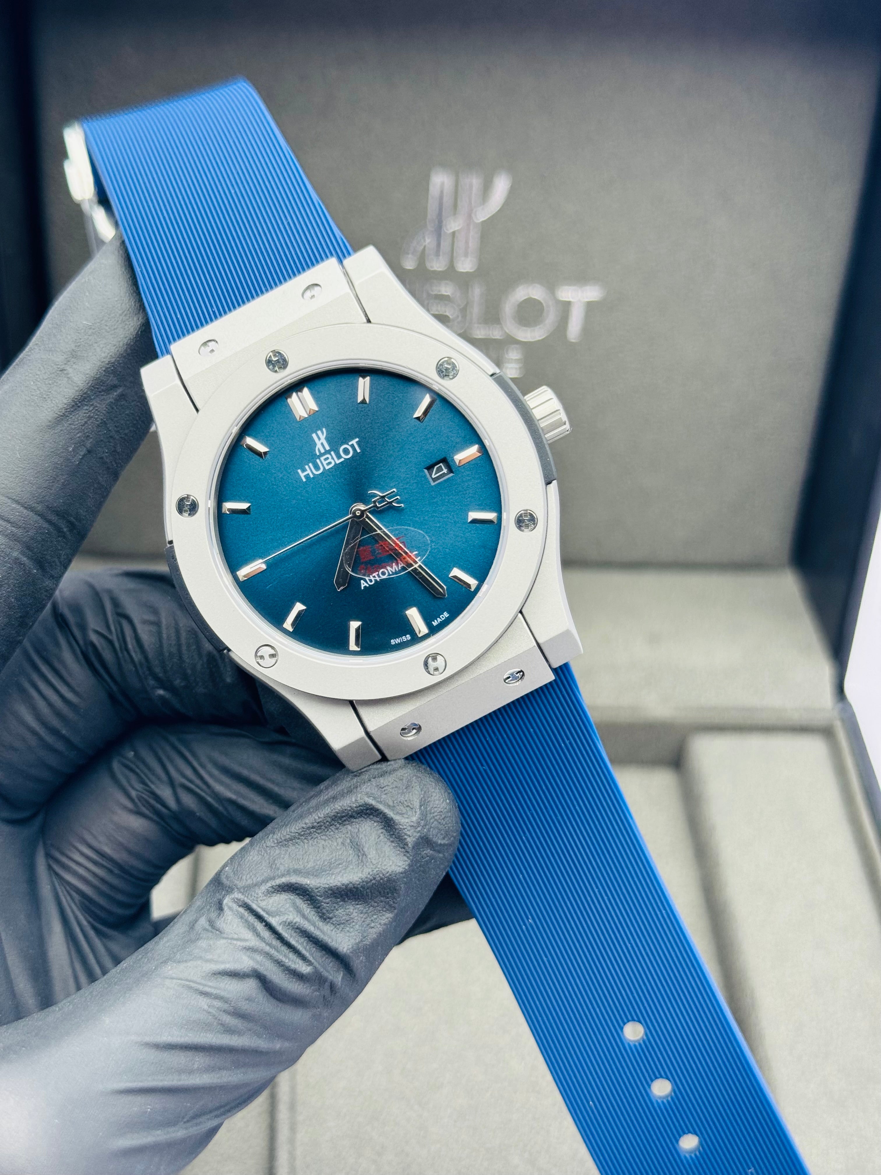 HUBLOT AUTOMATIC PLAIN DIAL MODEL – Prime Time Watch Co.