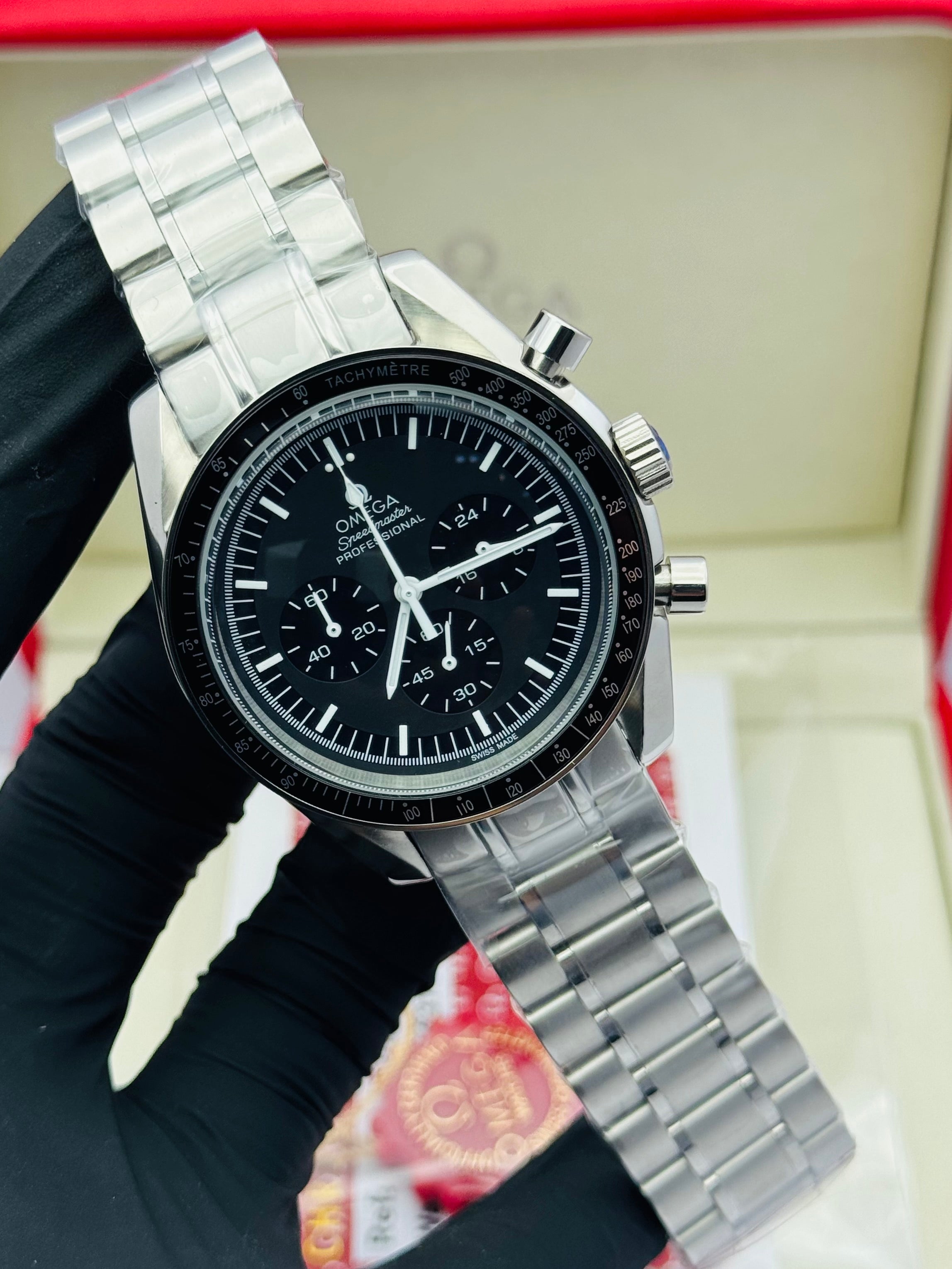 OMEGA CHRONOGRAPHIC MODEL QUARTZ – Prime Time Watch Co.